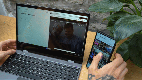 LapDock Samsung Dex Screen Android Monitor Laptop – UPERFECT